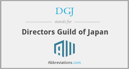 What does DGJ stand for?