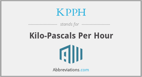 What does KPPH stand for?