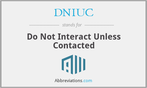 What does DNIUC stand for?