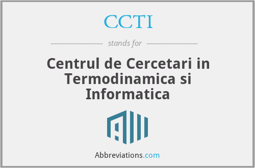 What does CCTI stand for?