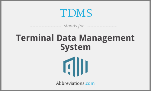 TDMS - Terminal Data Management System
