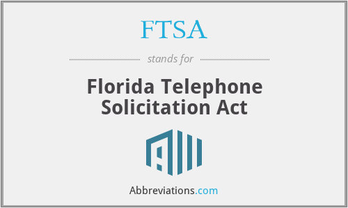 What does FTSA stand for?