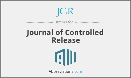 What is the abbreviation for journal of controlled release?