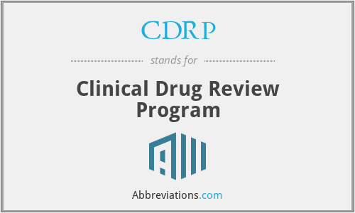CDRP - Clinical Drug Review Program