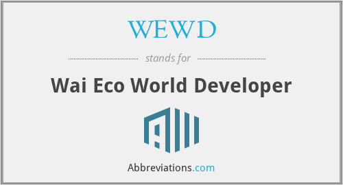What does WEWD stand for?