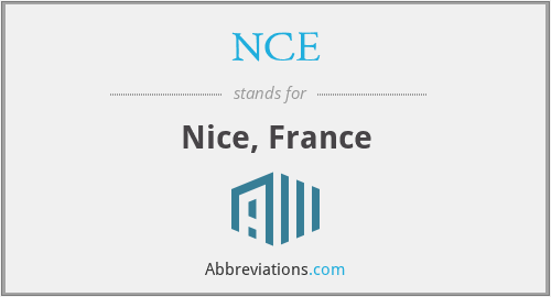 What does NCE stand for?