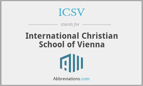 What does ICSV stand for?