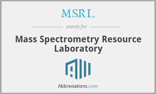 What does MSRL stand for?