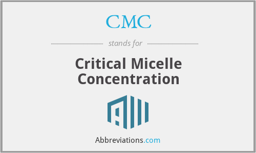 What does CMC stand for?