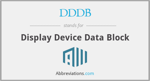 What does DDDB stand for?