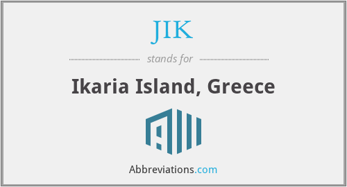 What does JIK stand for?