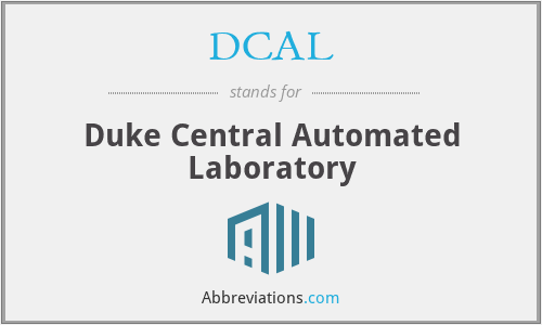 What does DCAL stand for?