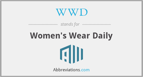 What does WWD stand for?