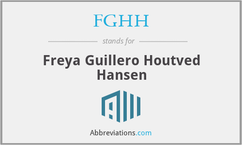 What does FGHH stand for?