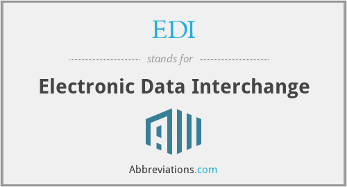 What does EDI stand for?