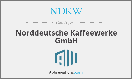 What does NDKW stand for?