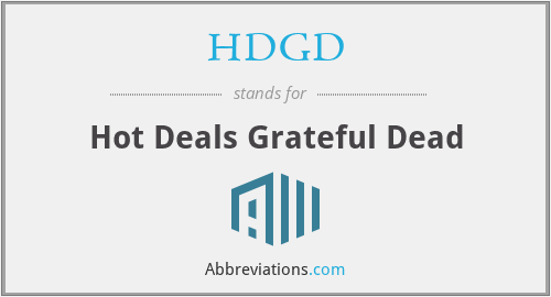 What does HDGD stand for?