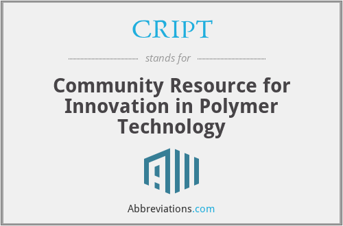 What does CRIPT stand for?
