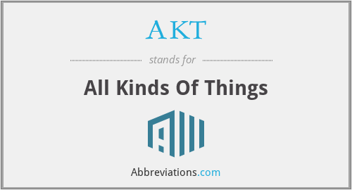 What does AKT stand for?