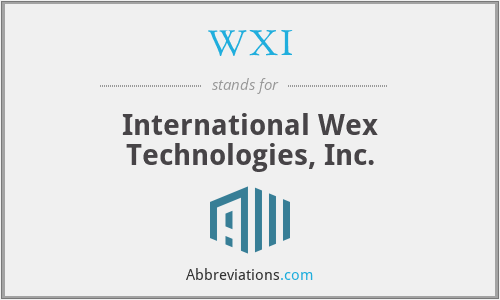 What does WXI stand for?