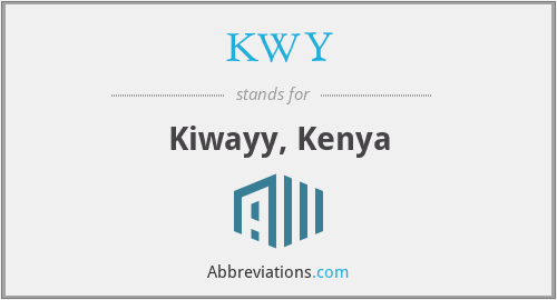 What does KWY stand for?