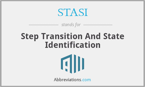 What does STASI stand for?