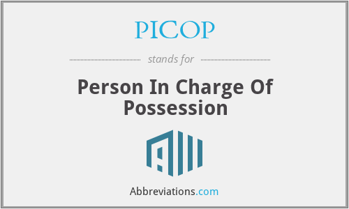 What does PICOP stand for?