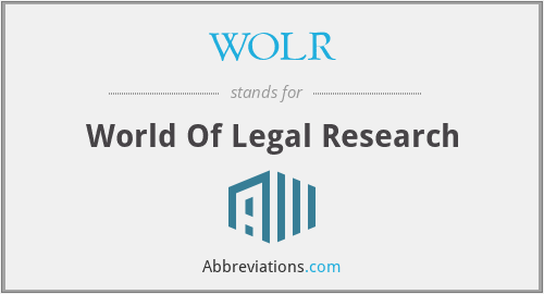 What does WOLR stand for?