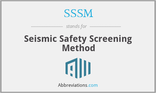 What does SSSM stand for?