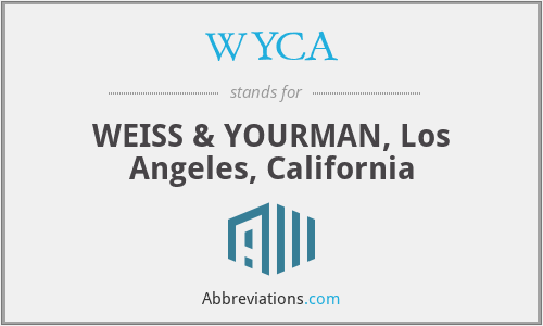 What does WYCA stand for?