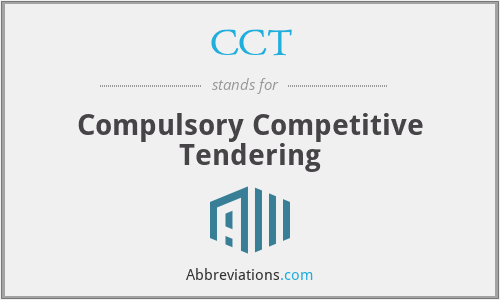 What does CCT stand for?