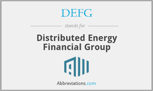 What does DEFG stand for?