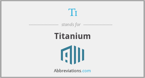 What does TI stand for?