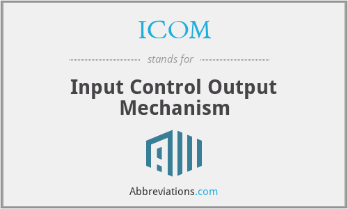 What does ICOM stand for?