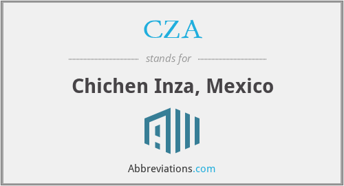 What does CZA stand for?