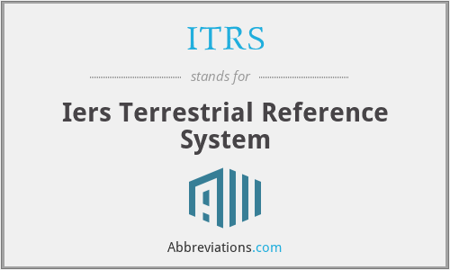 What does ITRS stand for?