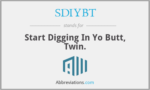 What does SDIYBT stand for?