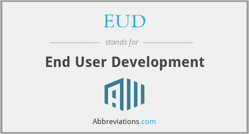 What does EUD stand for?