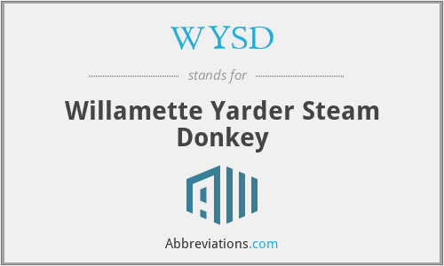 What does WYSD stand for?