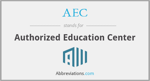AEC - Authorized Education Center