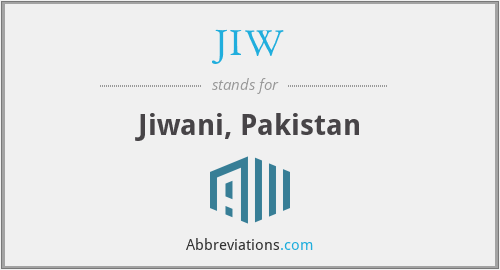 What does JIW stand for?