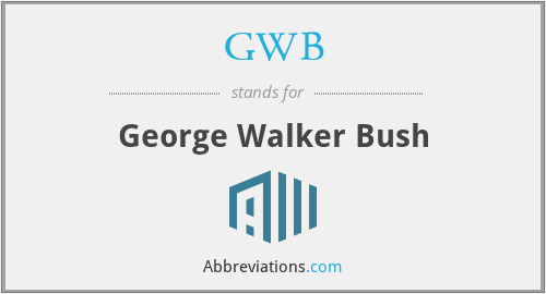What does GWB stand for?