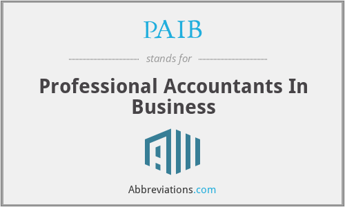 What does PAIB stand for?