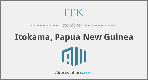 What does ITK stand for?