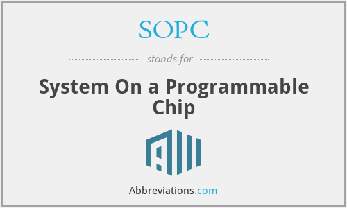 What does SOPC stand for?