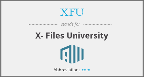 What does XFU stand for?