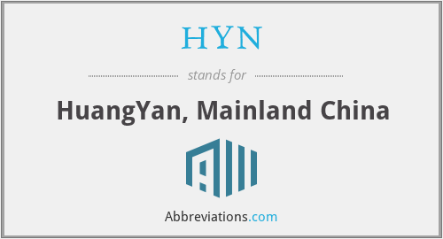 What does HYN stand for?