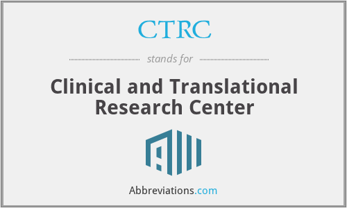 What does CTRC stand for?