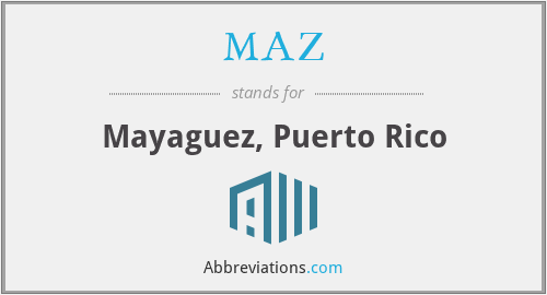 What does MAZ stand for?