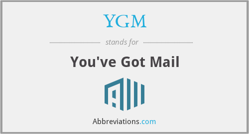 What does YGM stand for?